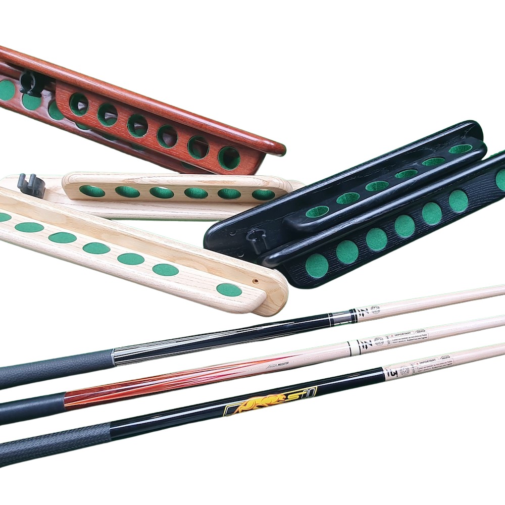 7 Way Wall Mounted Cue Stand - United King