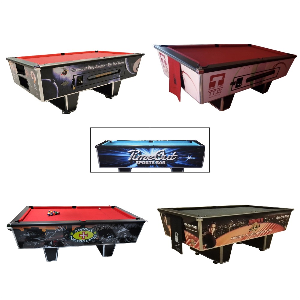 Branded Pool Tables - United King